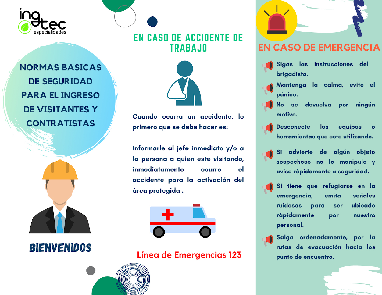 Formato ingresos visitantes - Ingtec Especialidades